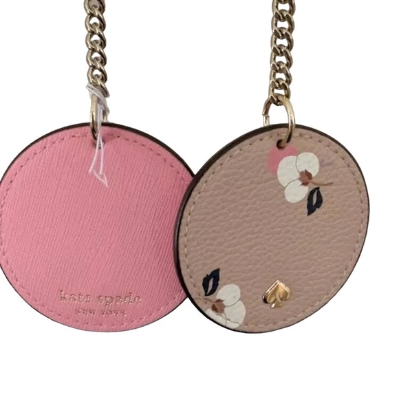kate spade | Accessories | Kate Spade New York Round Leather Floral Bag ...